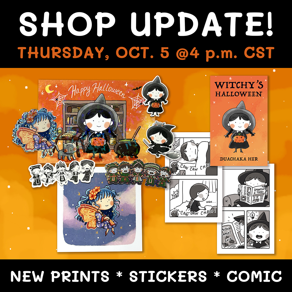 Halloween Shop Update – DUACHAKA HER